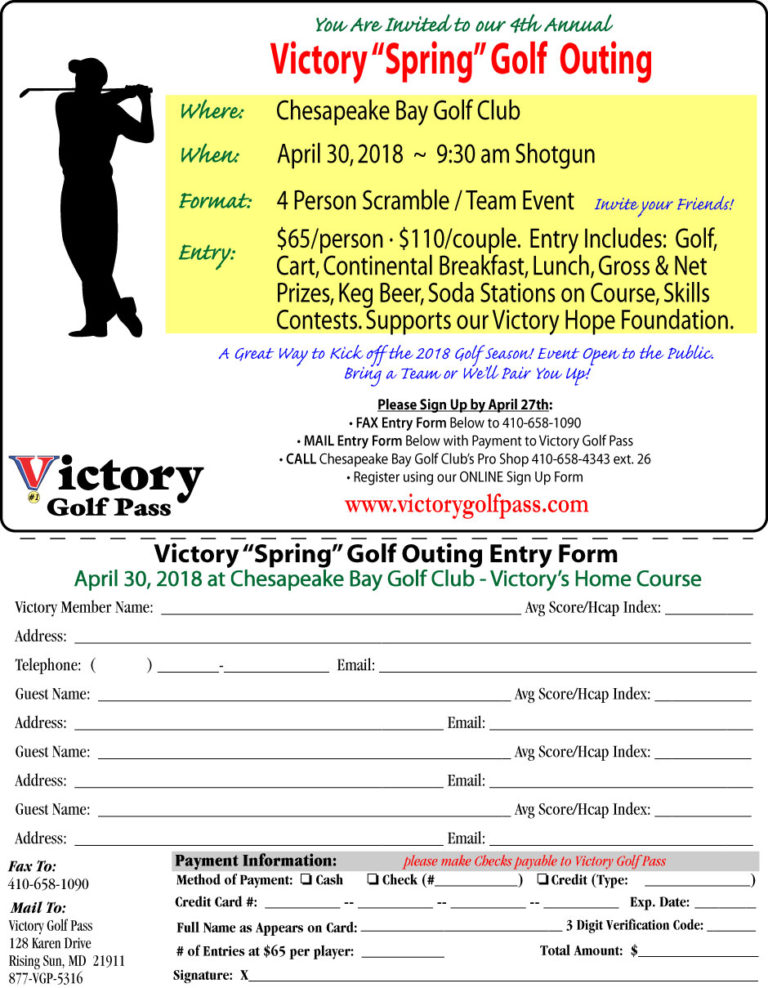 Victory Golf Outing | Chesapeake Bay Golf Club